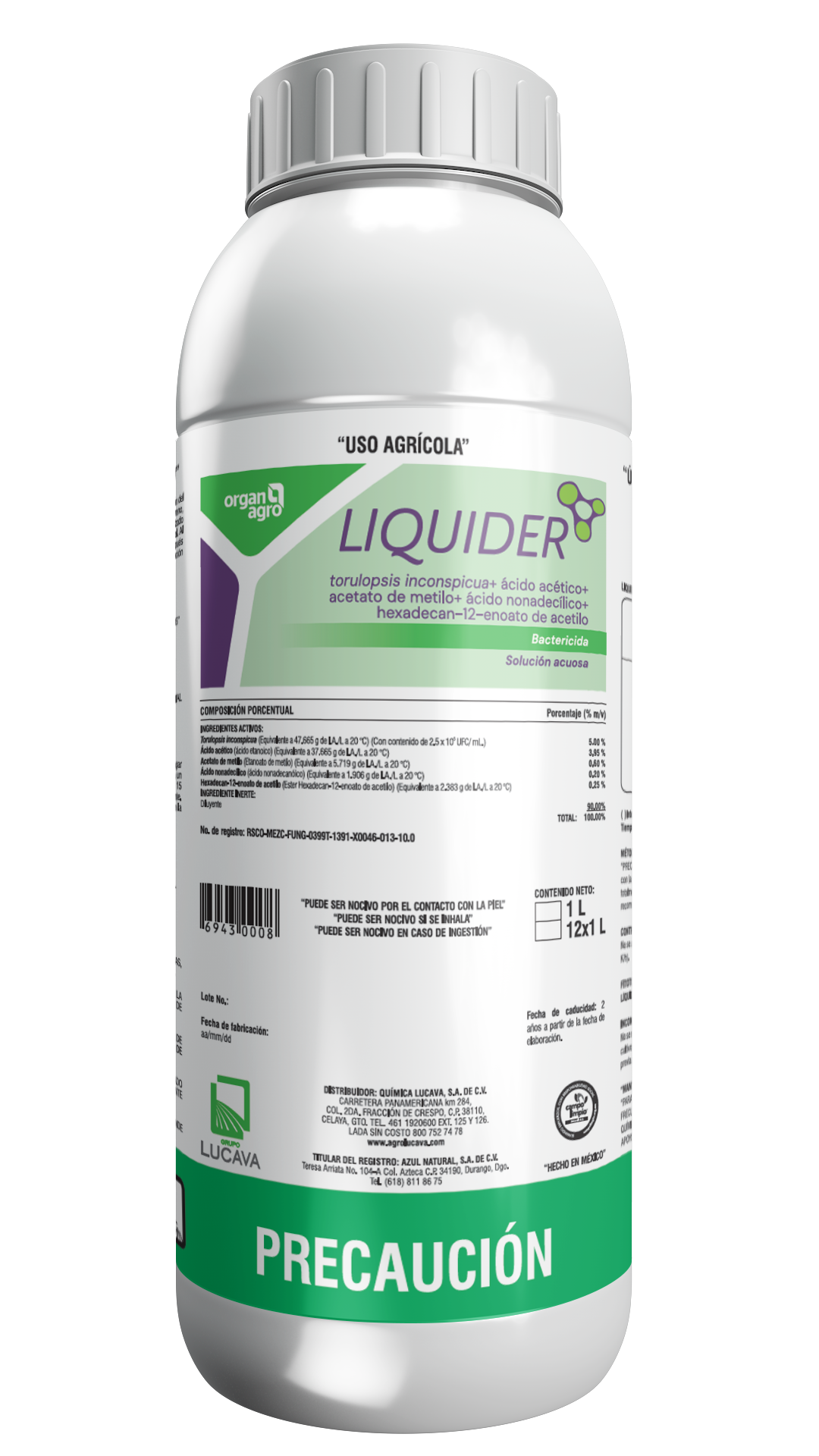 Liquider - Bactericida agrícola orgánico